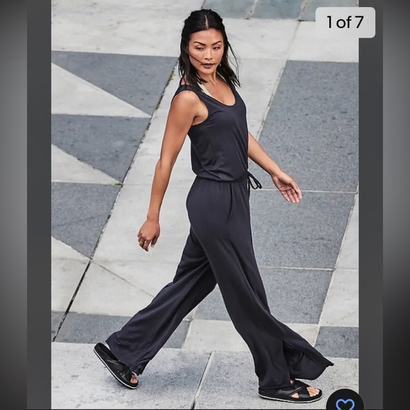 Athleta | Pants & Jumpsuits | Athleta Coastal Romper | Poshmark